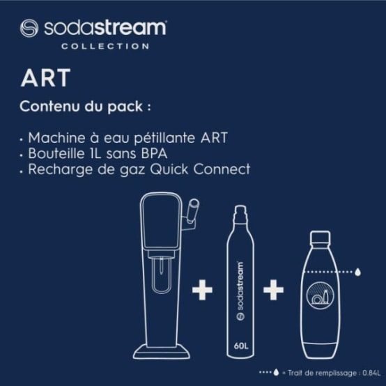 Machine a Soda Machine a soda - SODASTREAM - ART Mandarine - 1 ...