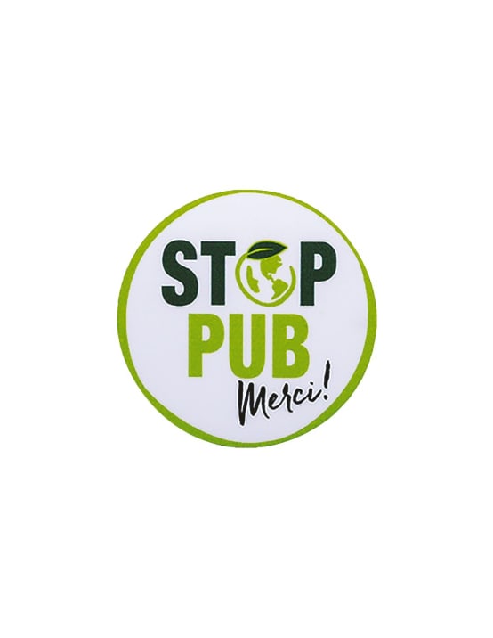 Sticker Stop Pub - Jardiland