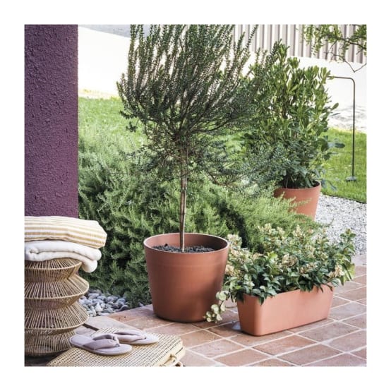 Pot De Fleurs - Deroma - Origin - 9,6 L - Terre Cuite - Jardiland