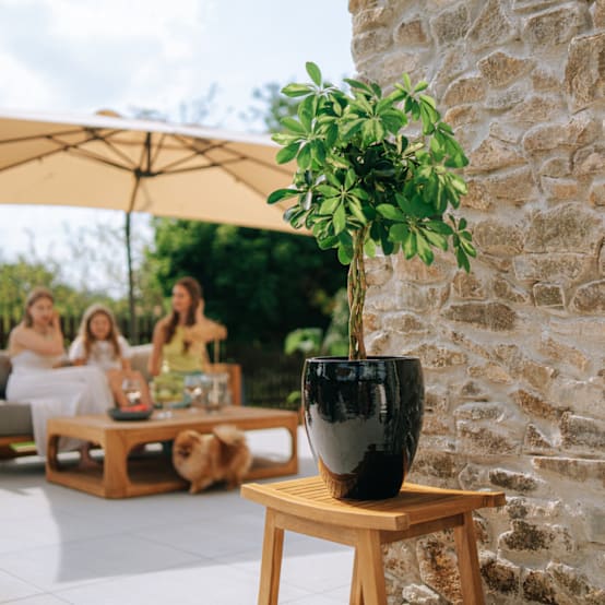 LAFONTAINE pot grande taille d'éxtérieur fait maint en terre cuite ...