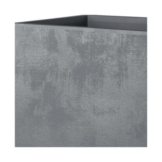 Pot De Fleur Cube - Deroma - Millennium R - Ashgrey - A Réserve D'eau ...