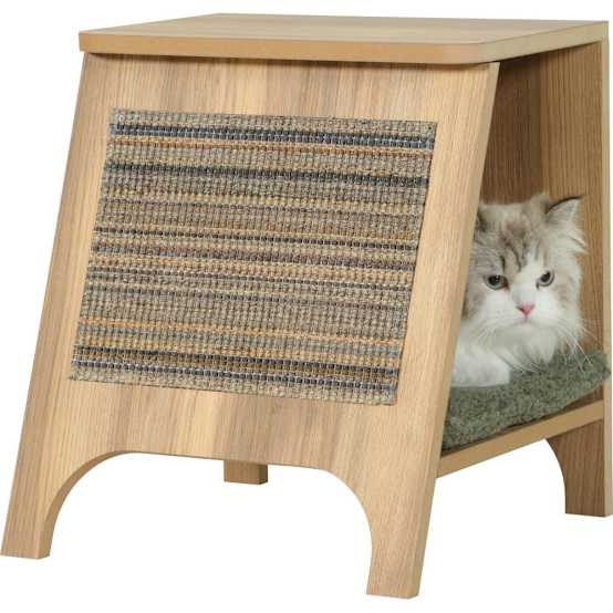 zolux - Console griffoir Boréal 3 en 1 S vert pour chat max 5 kg - Jardiland