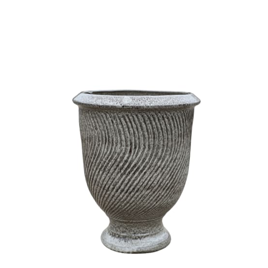 MORGANE pot grande taille d'extérieur fait main en terre cuite émaillée ...