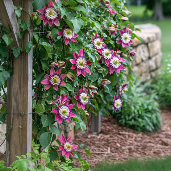 Passiflore - Set de 2 - Passiflora x violacea 'Victoria' - H110-120cm ...