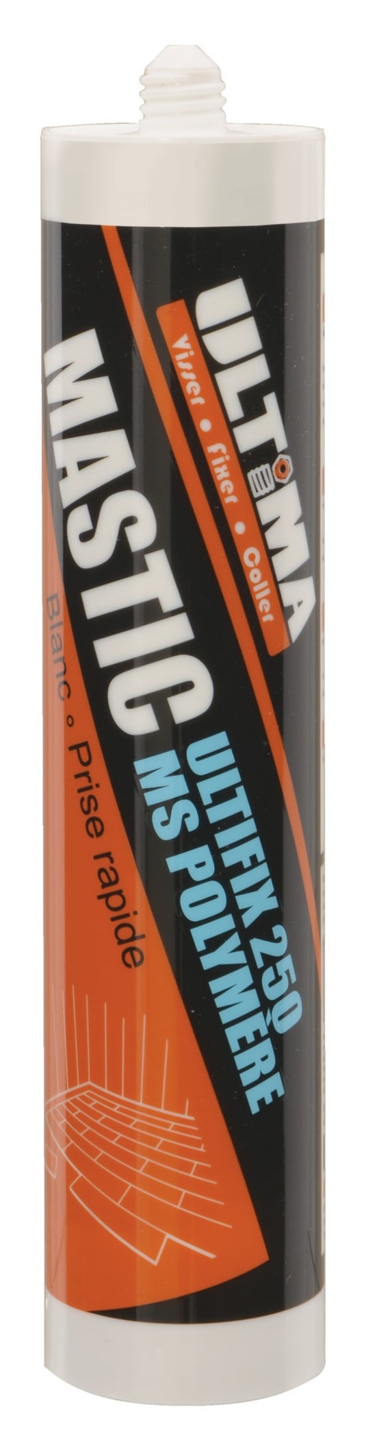 Mastic colle ULTIFLEX 250 blanc 290 ml - ULTIMA - 16035 - Jardiland