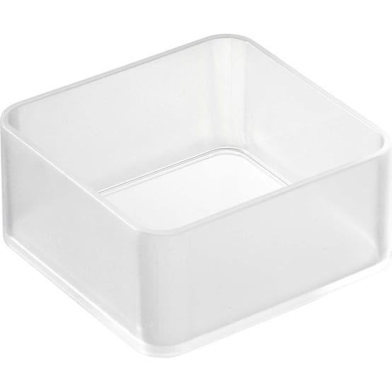 Set de 2 boîtes de rangement empilables Tower 8 x 8 x 3,7 cm - Jardiland