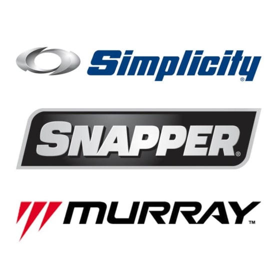 Autocollant Danger - Simplicity Snapper Murray - 1720389SM - Jardiland