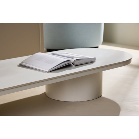 Table basse ovale 190 x 60 cm Narvik - Jardiland