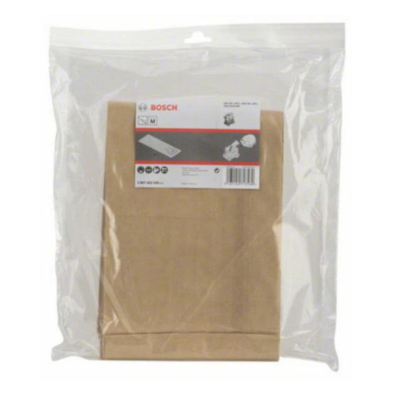 Lot de 5 sacs d'aspirateur BOSCH 2607432035 - Papier - Pour GAS 35 ...