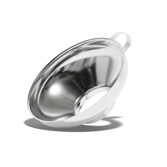 Entonnoir inox avec poignée - le parfait - Jardiland