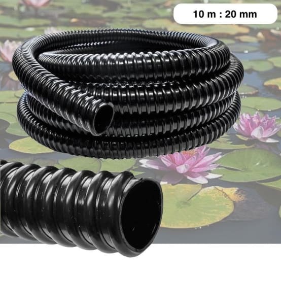 10 mètres Tuyau 20 mm PVC Souple Pour Bassin Ou Aquariums - Jardiland