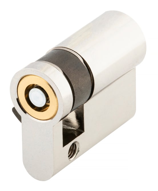 Demi-cylindre 5 goupilles 5G laiton nickelé 10x40mm - HERACLES - C100111 - Jardiland