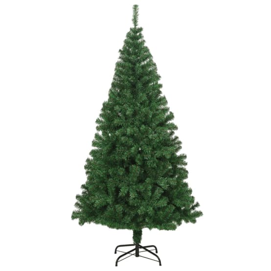 Sapin De Noël - Arbre de Noël artificiel avec branches épaisses vert 240 cm PVC - Jardiland
