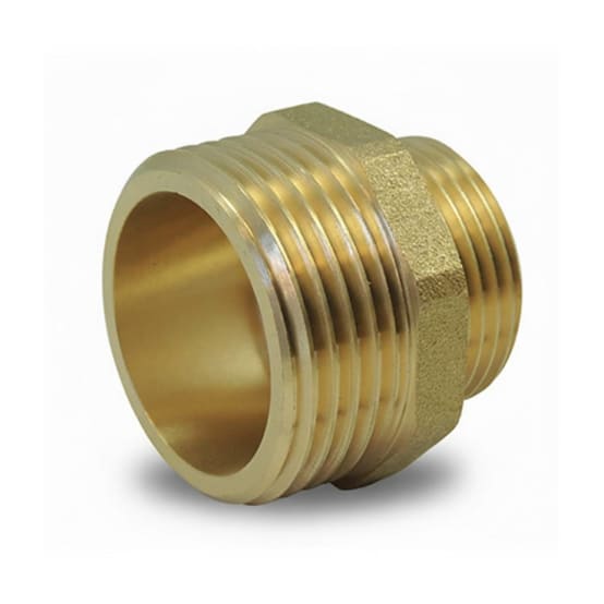 Mamelon Réduit Laiton Mâle/Mâle PN16 - Raccord Filetage Gaz Plomberie - Ø A: 3/4'' | Ø B: 1/2 ...