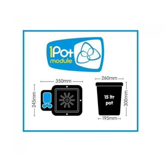 1POT module 15 litres - AUTOPOT - Jardiland