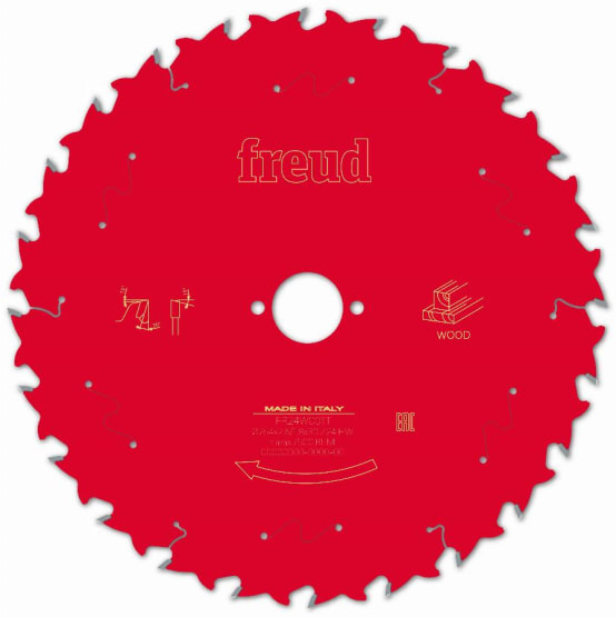 Lame pour scie circulaire portative FREUD - Ø254 2,6/1,8 AL30 Z24 BA 20 ... Lame pour scie circulaire portative FREUD - Ø254 2,6/1,8 AL30 Z24 BA 20 ...