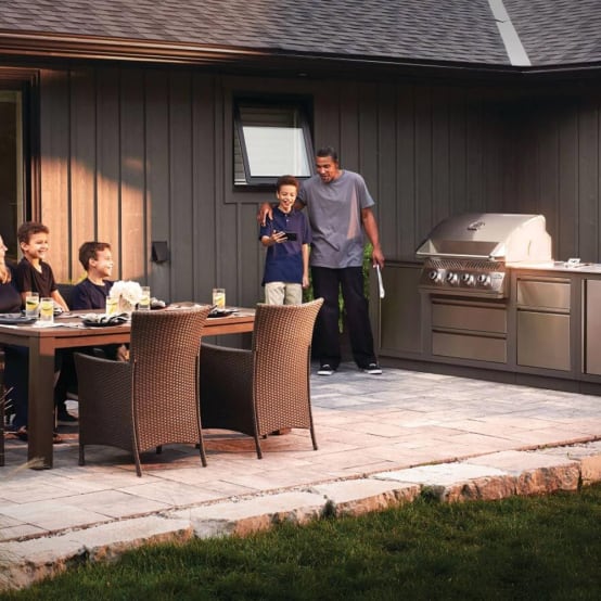 Barbecue à gaz encastrable Serie 500 - Jardiland