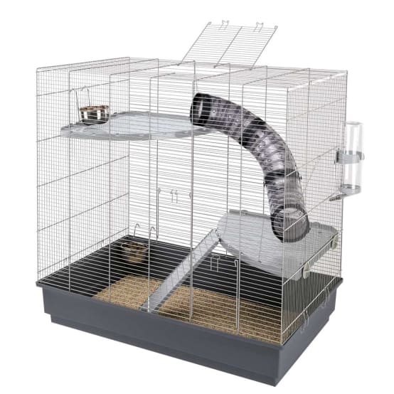 FERPLAST Cage pour Rongeurs JENNY pour Rats, Chinchillas, en Métal ...