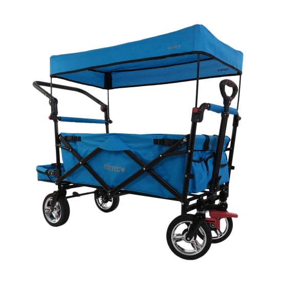 Chariot de transport pliable Bleu - FUXTEC Smart Cruiser - transport ...