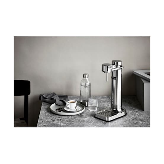 Machine à soda et eau gazeuse Aarke Pack Carbonator 3 Inox + CO2 ...