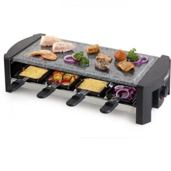 Appareil a Raclette - Pierre a cuire DOMO - 8 personnes DO9039G - Jardiland