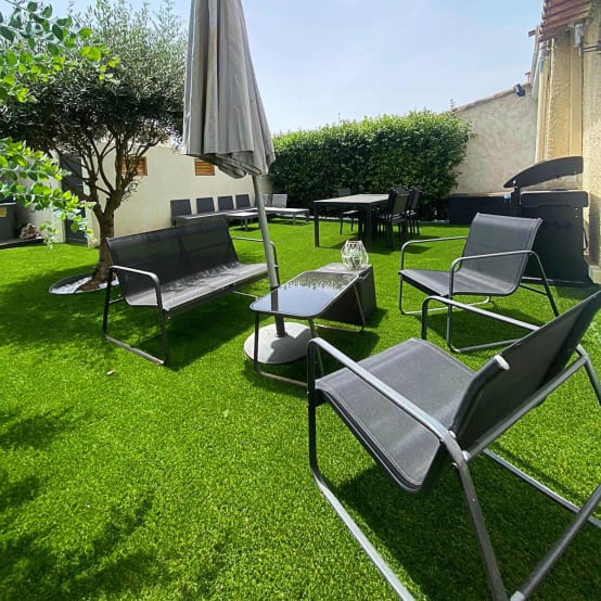Gazon Synthetique 45mm - 2Mx22M soit 44m2 - MGS - Jardiland