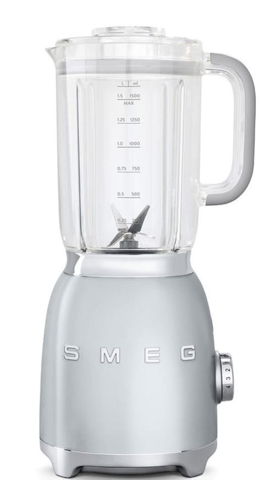 Blender 1.5l 800w argent BLF01SVEU Smeg - Jardiland