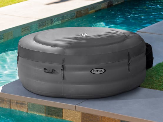 Kit spa gonflable Intex PureSpa Access rond Bulles 4 places + 6 filtres ...