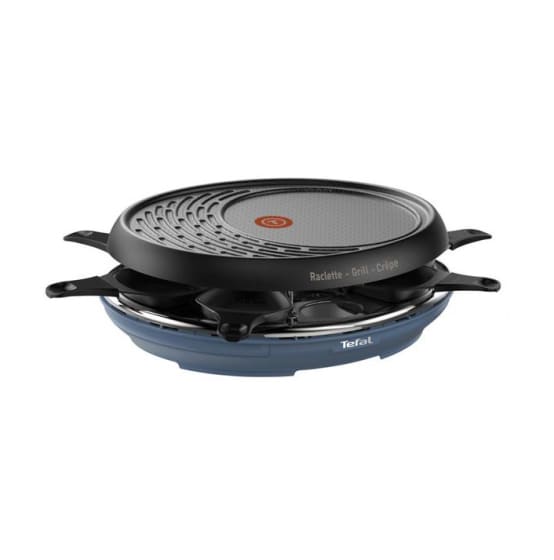 Appareil à raclette 8 personnes 1050w + grill + crêpière RE310401 Tefal ...