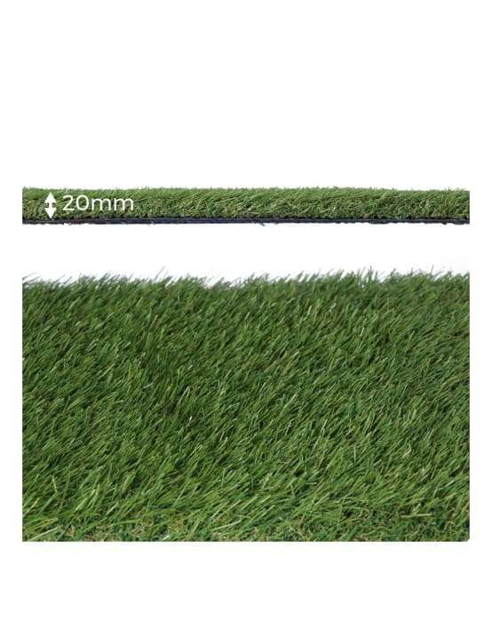 Gazon Artificiel 20mm Rouleau 2x5m Couleur Verte Modèle: Gracefull Edm ...