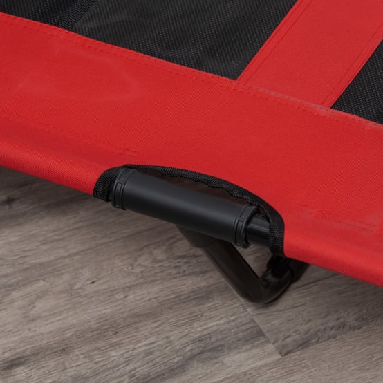 Lit de Camp Chien Surélevé Métal Oxford Intérieur Extérieur Respirant ...