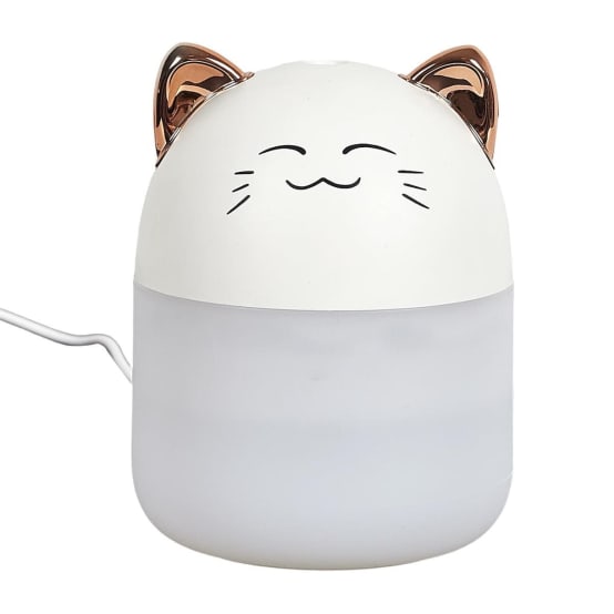 Diffuseur de parfum d'ambiance led en forme de chat kawaii (200 ml ...