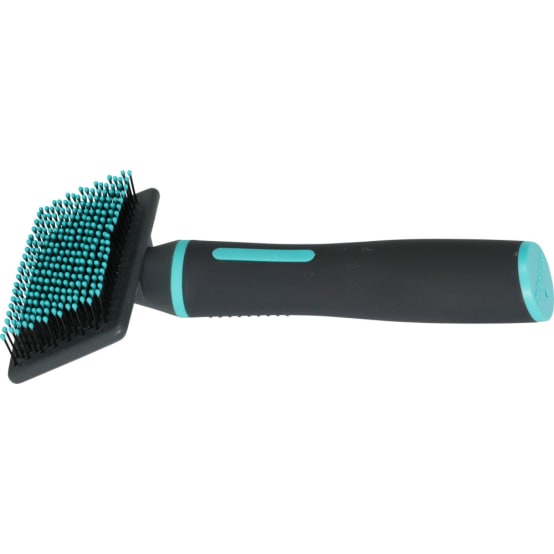 Brosse SLICKER à picot doux taille S pour chiens - Jardiland