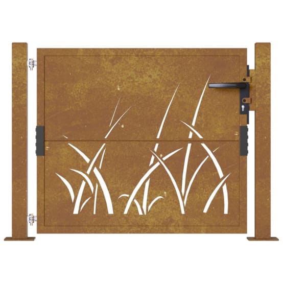 Porte de jardin - Portail de clôture - Portillon de jardin 105x80 cm ... Porte de jardin - Portail de clôture - Portillon de jardin 105x80 cm ...