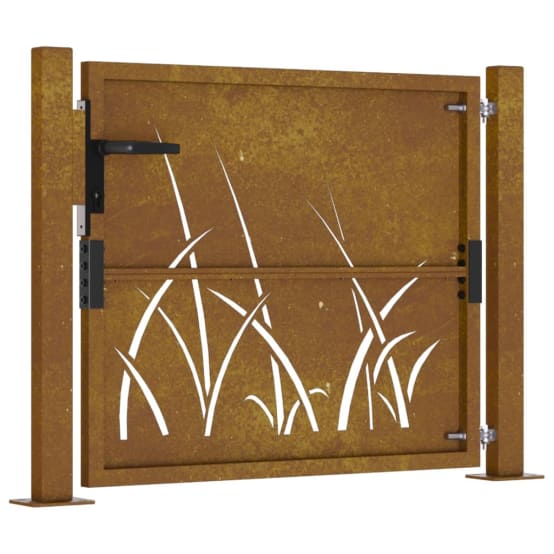 Porte de jardin - Portail de clôture - Portillon de jardin 105x80 cm ... Porte de jardin - Portail de clôture - Portillon de jardin 105x80 cm ...