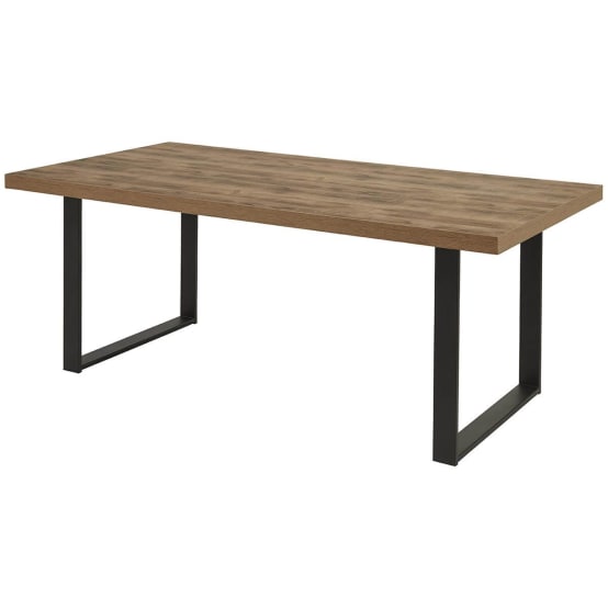 Ensemble Table 200cm + Buffet 3 Portes 3 Tiroirs - KORA - Jardiland