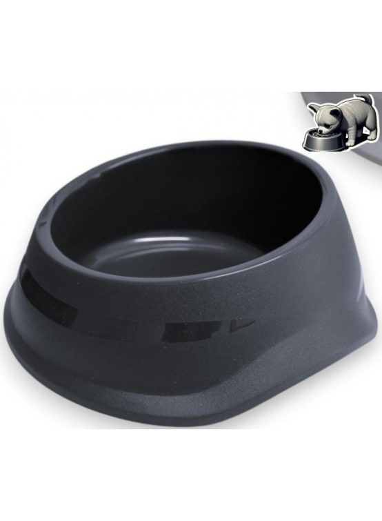 GAMELLE WAVE - MODELE ORIGINAL - ANTHRACITE - EXISTE EN 4 TAILLES - Mon Ami Luki - Jardiland