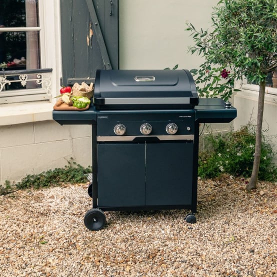 Barbecue à gaz Select 3 LX Plus avec plancha - Jardiland