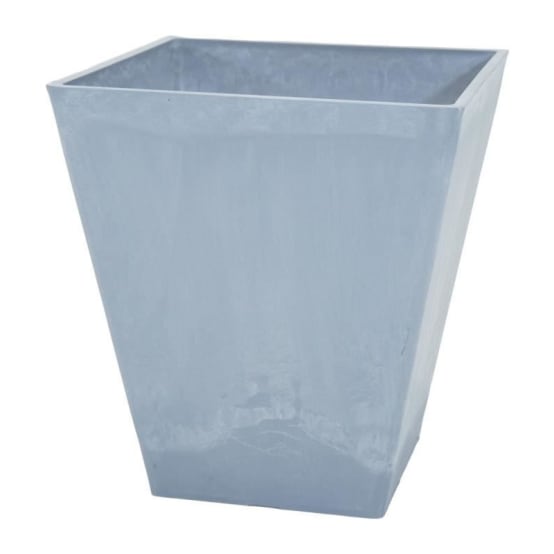 Pot - Mega Collections - Ecostone Square - 48 X 57 Cm - Gris - Jardiland