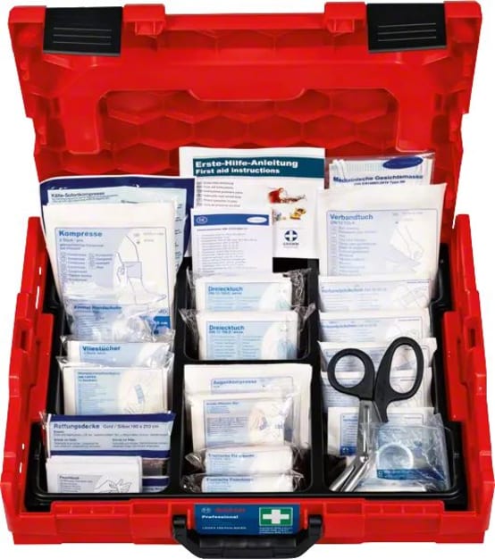 Kit de premier secours dans L-BOXX 102 - BOSCH - 1600A02X2R - Jardiland