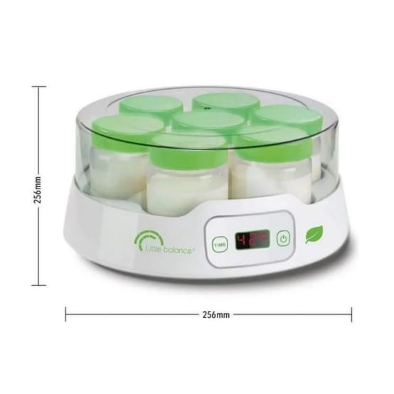 Yaourtière 7 pots + lot de 6 pots supplémentaires 12w 8487 Little ...