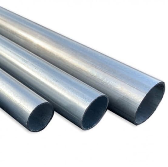 Tubes acier galvanisé à la coupe - Long 1 m, Diamètre 40 mm, Lot de 10 ...