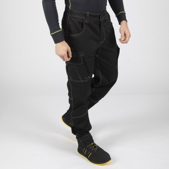 Taille 40 - ANTRAS - PANTALON DE TRAVAIL - 1443 Noir - Jardiland