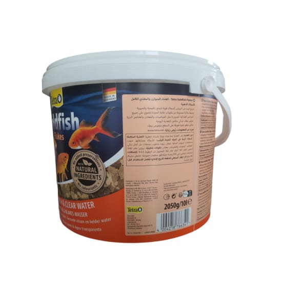 Tetra - Goldfish Flocons 2.050 kg - 10 litres Aliment complet pour les ...