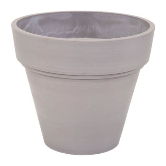 Pot - Mega Collections - Ecostone Planter - ø 55 Cm - H 51 Cm - Taupe ...