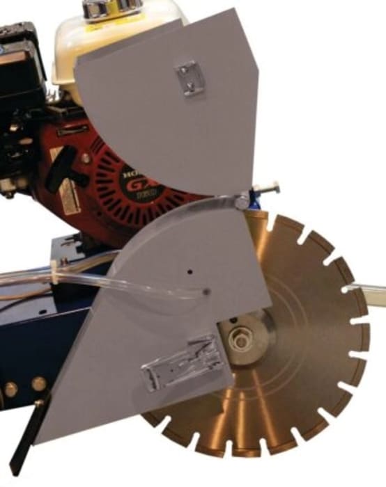 Scie à sol DIAM INDUSTRIES Thermique - 6600 W 9 CV - Ø 350 mm - SC350-H9 - Jardiland