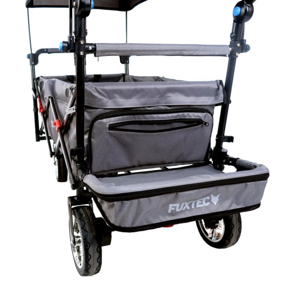 Chariot de transport pliable gris - FUXTEC Smart Cruiser - transport ...
