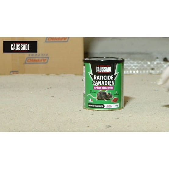 Lot de 2 boites Raticide canadien - Espèces résistantes , boite de ...