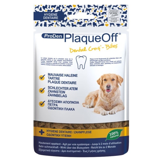Plaque Off Dental Croq' : chiens moyens et grands PRODEN PLAQUE OFF ...