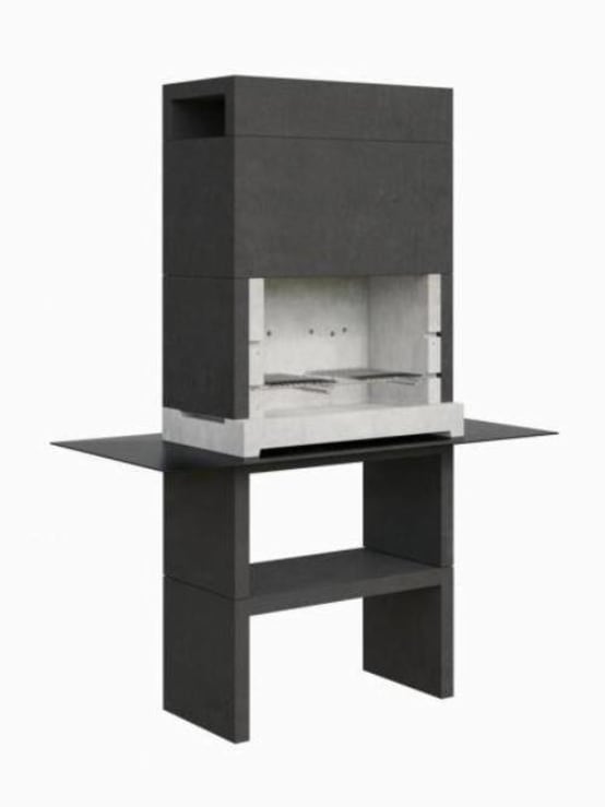 Béton Kit9 Barbecue Grill - Jardiland